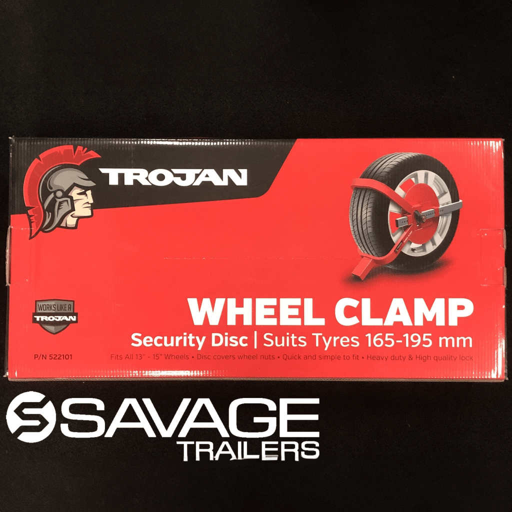Trojan Wheel Clamp - Savage Trailers
