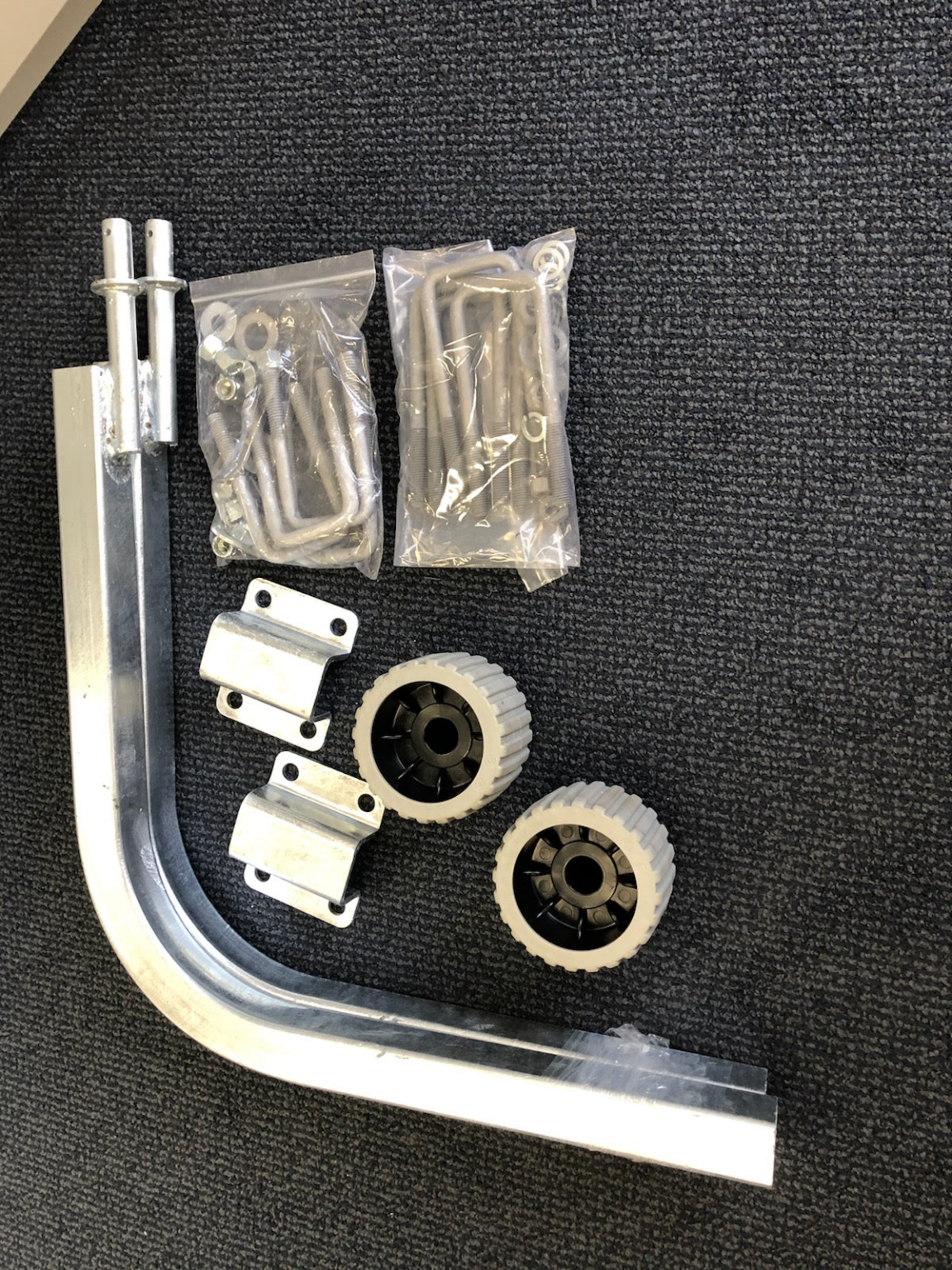 Galvanised Boat Trailer Guide Pole Kit - Long - Savage Trailers